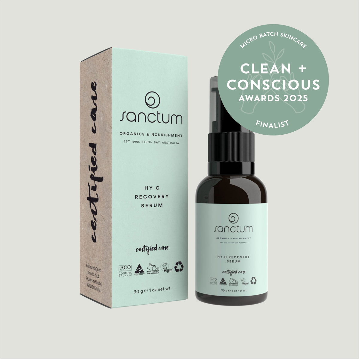 95% Certified Organic Serum | Sanctum Organics Skincare – Sanctum ...